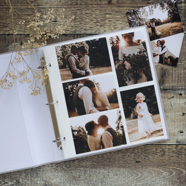 Personalised Slip-In Style Wedding Photograph Album - Stori