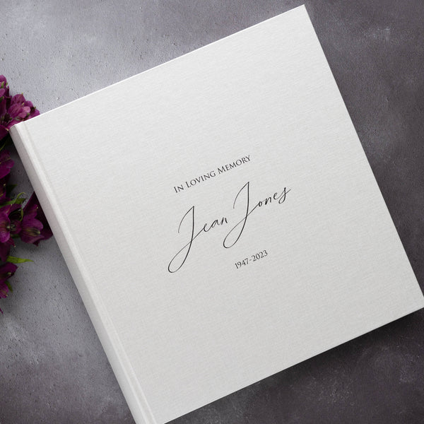 Personalised Memorial Album - Stori
