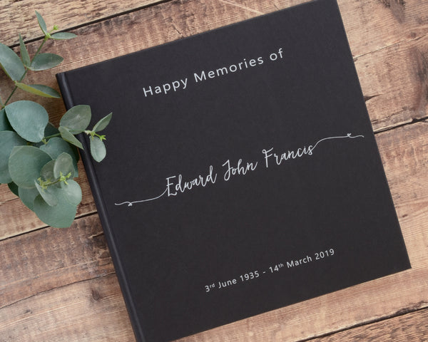 Personalised Memorial Album - Stori